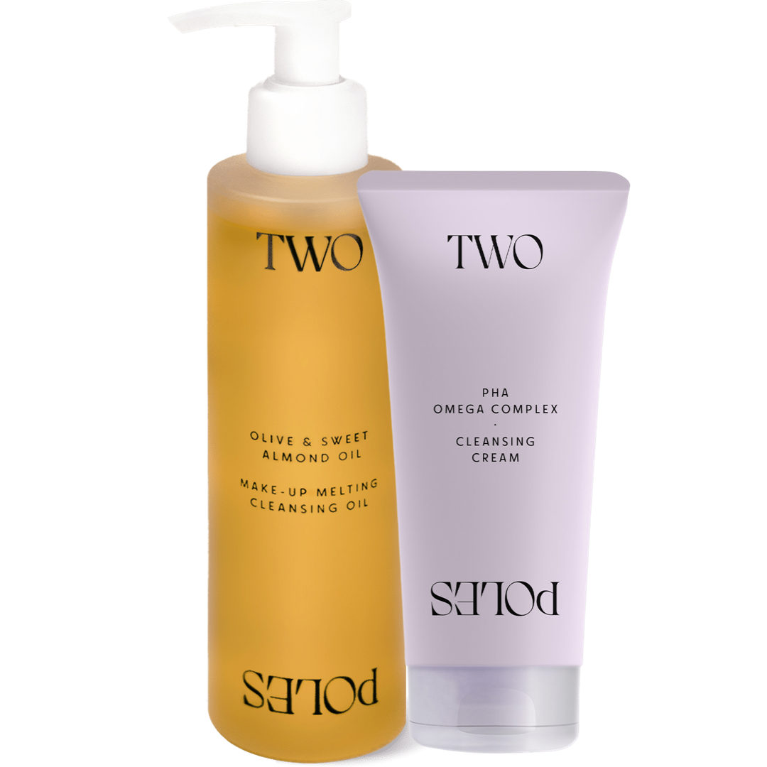 DOUBLE CLEANSING SET – TWO POLES COSMETICS